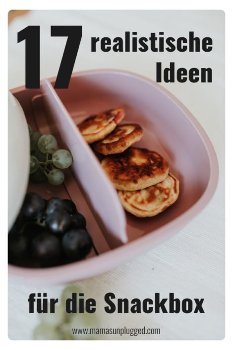 Ideen für die Snackbox - kreativ, realistisch oder last-minute - «Mamas ...