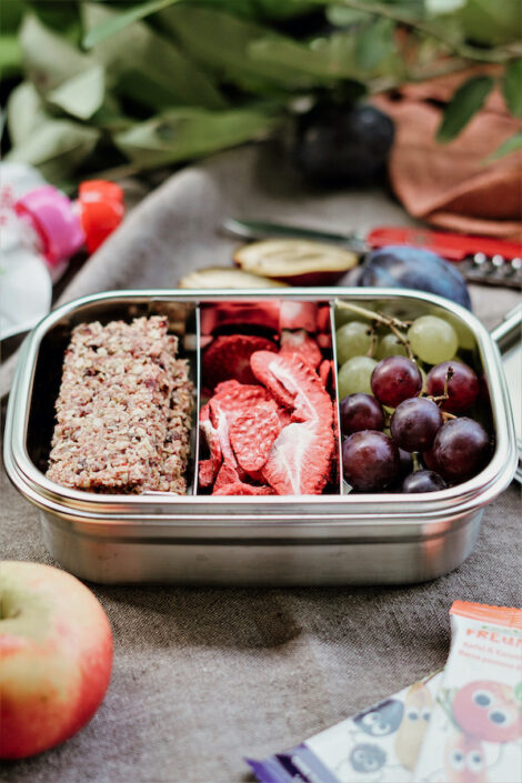 essen für wanderung idee für snackbox rucksack znünibox füllen ...